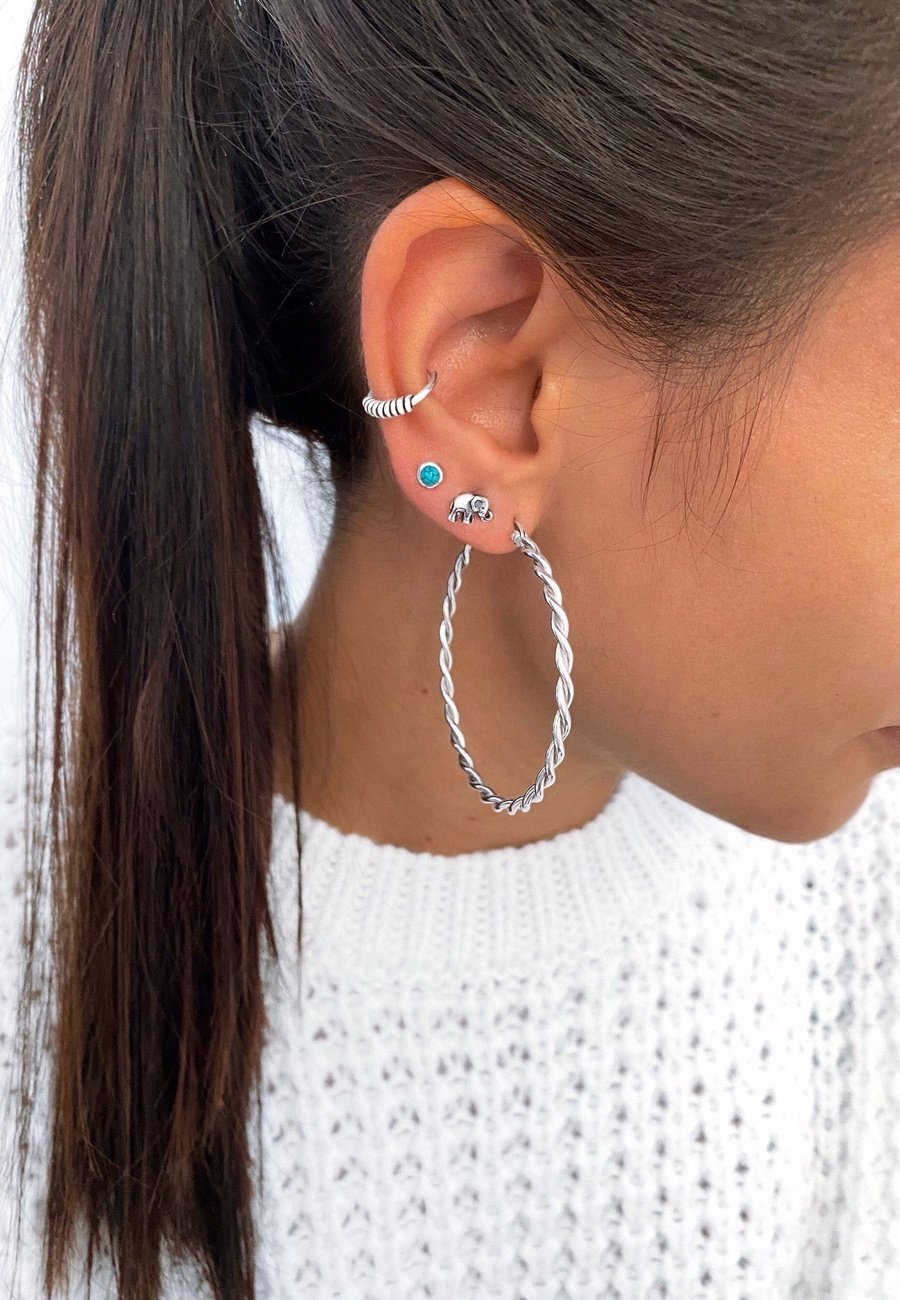 Bali Hoop Earrings |Bali Earrings with Exclusive Design – San Saru